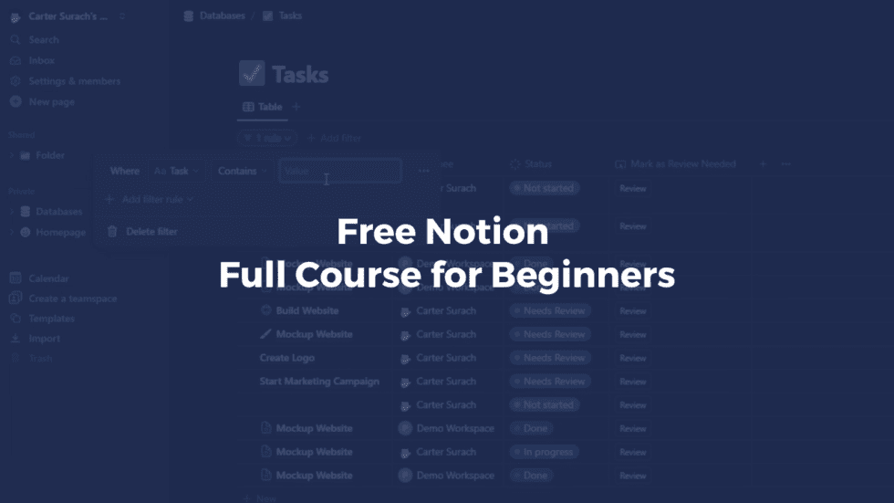 Notion Academy | Notion List